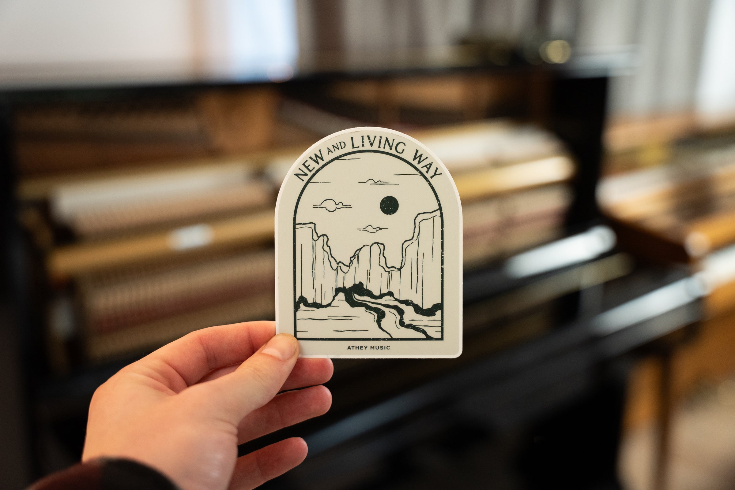 New and Living Way Sticker | Athey Creek Church