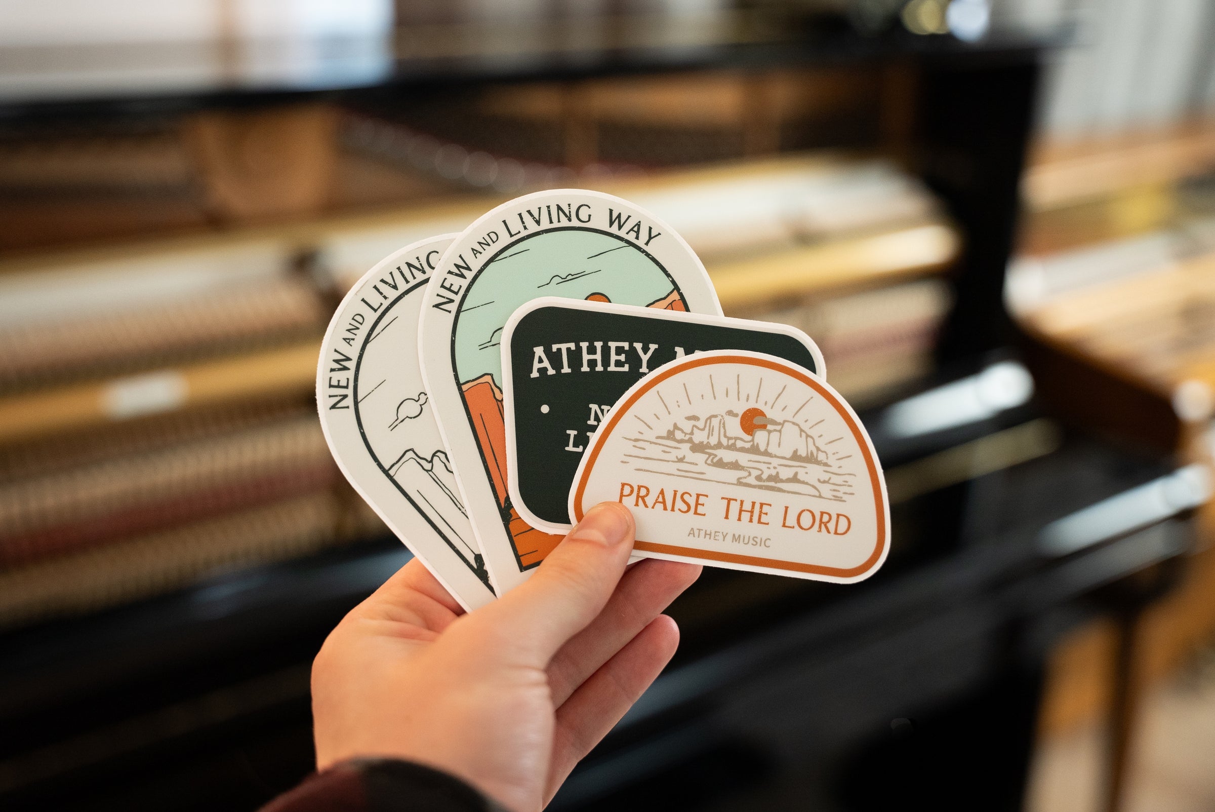 New and Living Way Sticker | Athey Creek Church