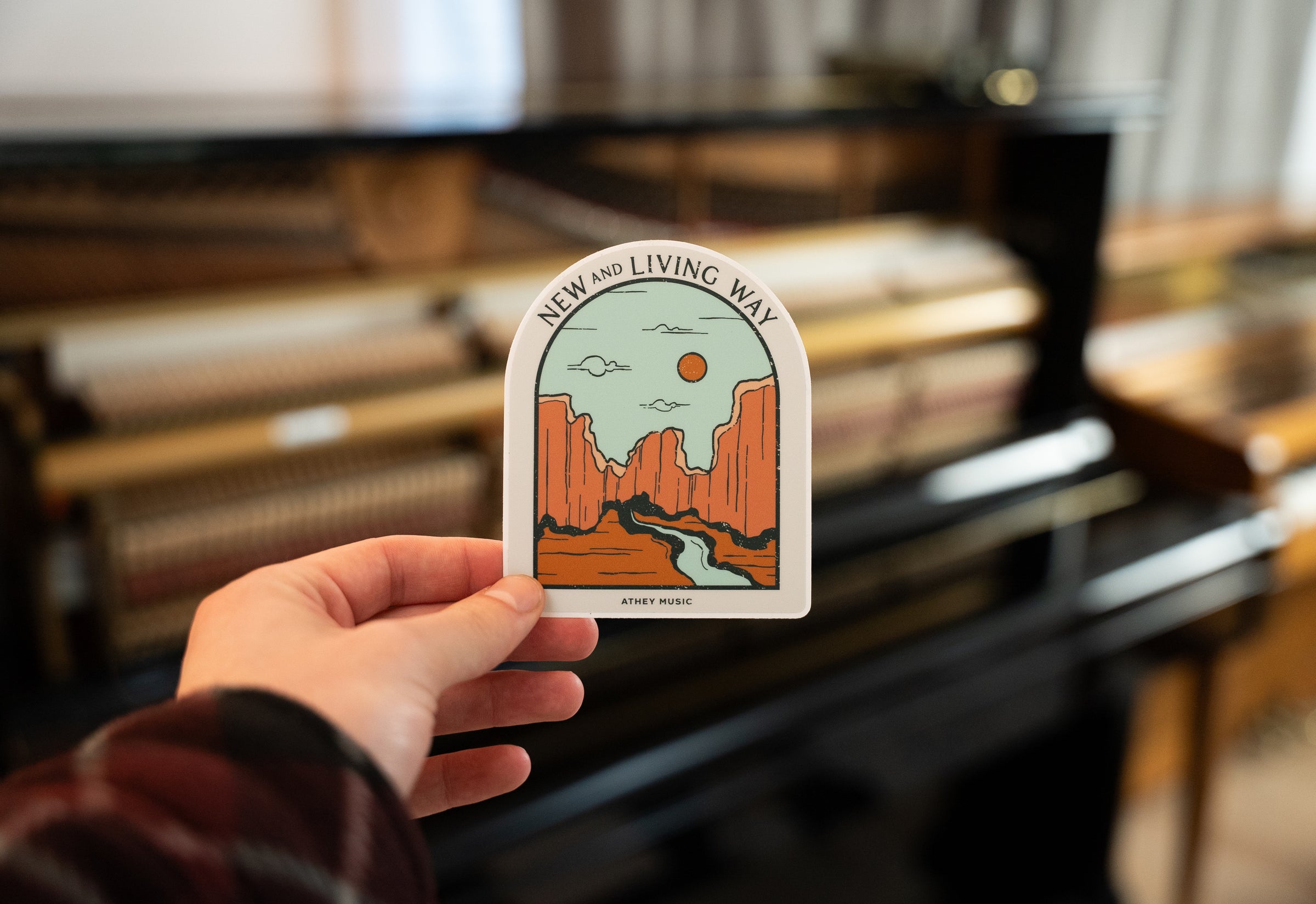 New and Living Way Sticker | Athey Creek Church